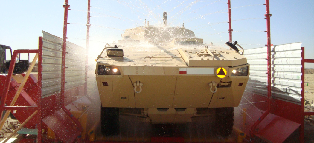 Tank Wash: Military Vehicles Clean Properly with MobyDick